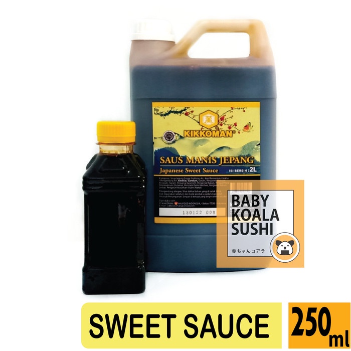 Jual SAUS-DRESSING- KIKKOMAN JAPANESE SWEET SAUCE HALAL 250ML SWEET ...