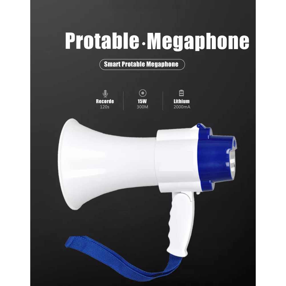 Jual MEGAPHONE TOA PENGERAS SUARA ALARm REKAM 10W SIRINE SPEAKER ...