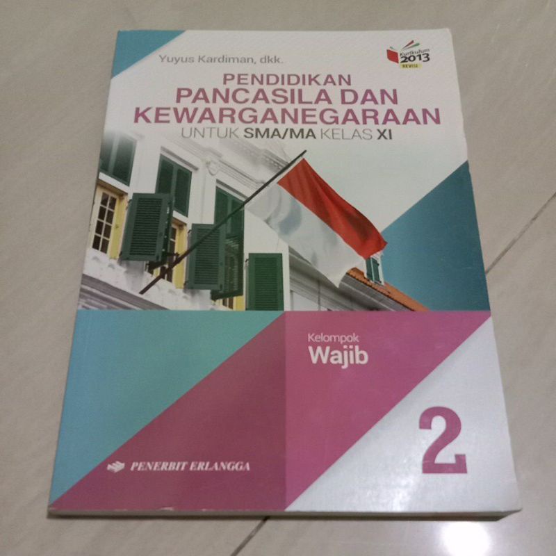 Jual BUKU ORI PPKN KELAS 2 SMA PENERBIT ERLANGGA | Shopee Indonesia