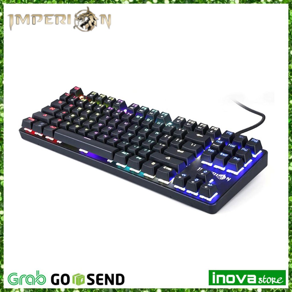 Jual IMPERION Gaming Keyboard Trooper 7 Mechanical TKL | Shopee Indonesia