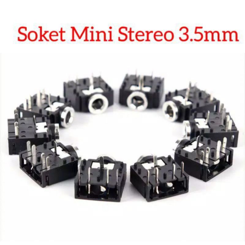 Jual Socket Jack 5Pin 3.5mm Female Audio Stereo | Shopee Indonesia