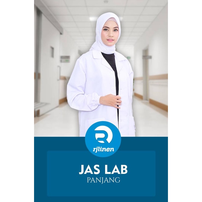 Jual Jas Laboratorium/Jas Lab Praktek/Jas Lab Lengan Panjang (Unisex ...