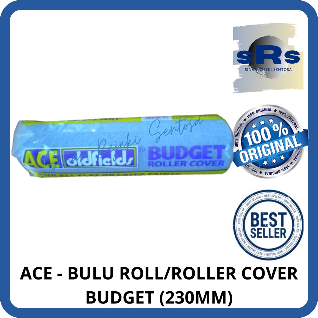 Jual ACE - BULU ROL BESAR/ROLLER COVER BUDGET (230MM) | Shopee Indonesia