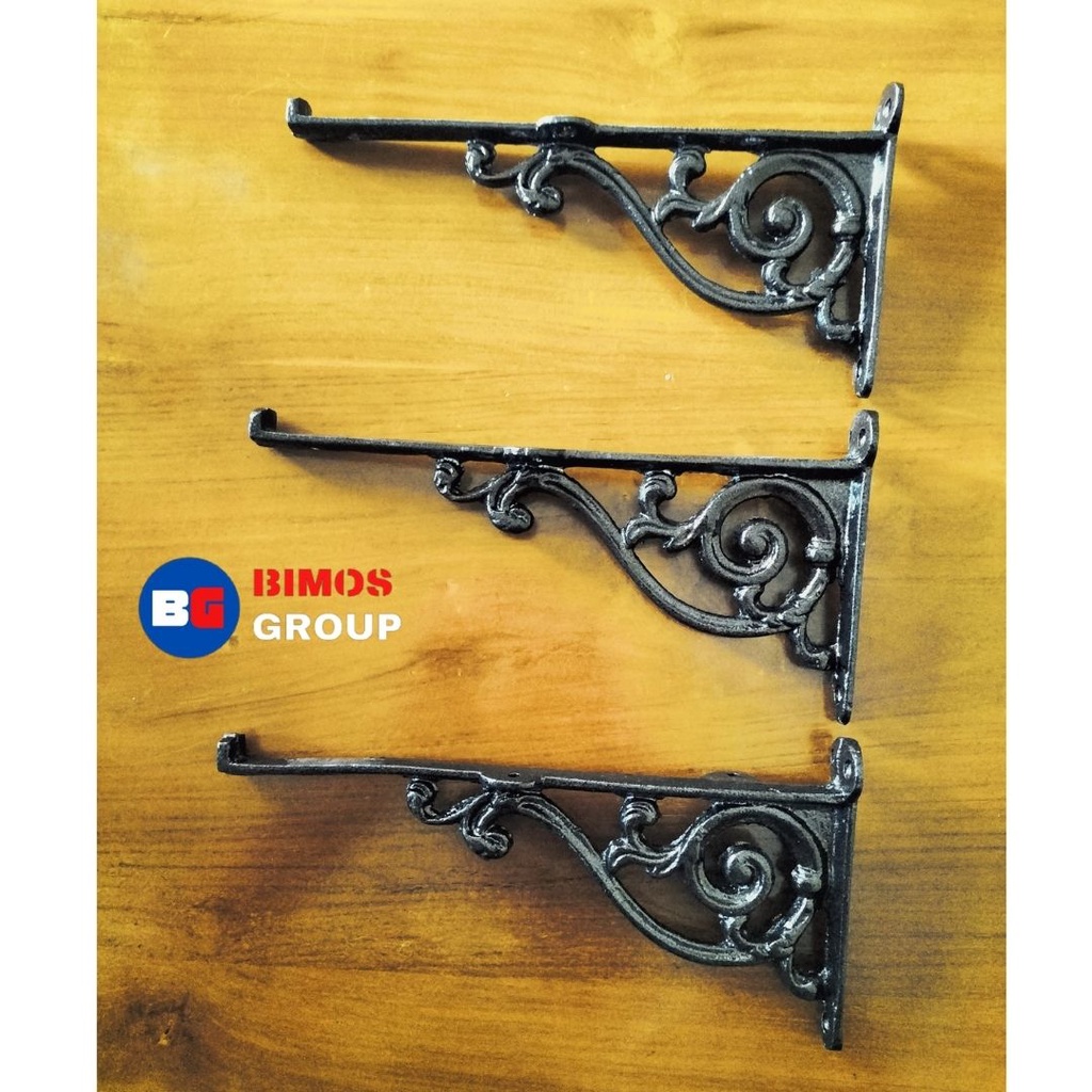 Jual Rak Siku Dinding Gantung Ambalan Penyangga Rak Siku Ambalan 21 cm ...