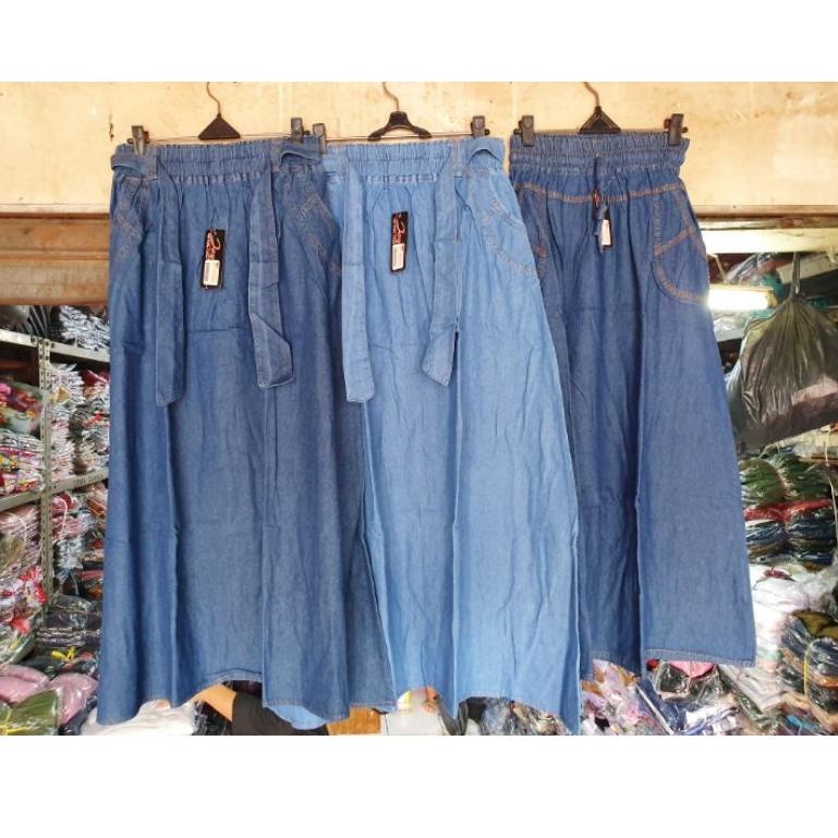 Jual [KODE 9PSVH] Rok Jeans Premium Ukuran Standar XL (Bb 45-65kg ...