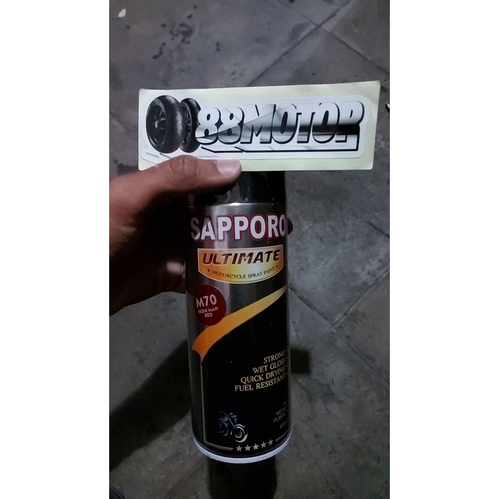 Jual SAPPORO ULTIMATE Iron Man Red M70 400 ml | Shopee Indonesia
