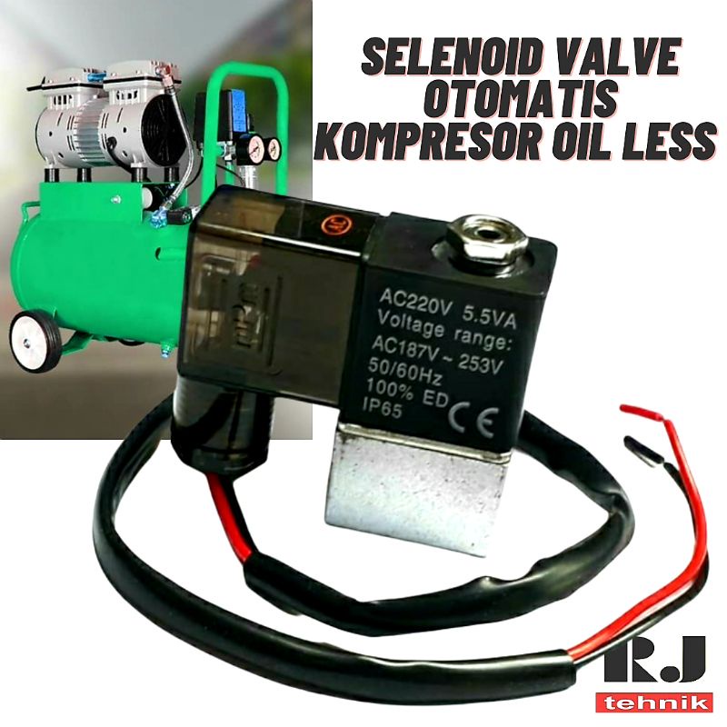 Jual Selenoid Kompresor Oilles Valve Otomatis Pressure Switch ...