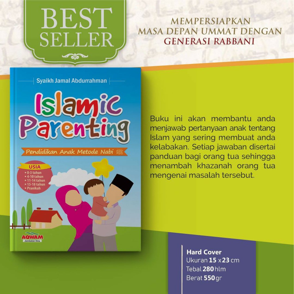 Jual Buku Islamic Parenting ORIGINAL - Penerbit Aqwam | Shopee Indonesia