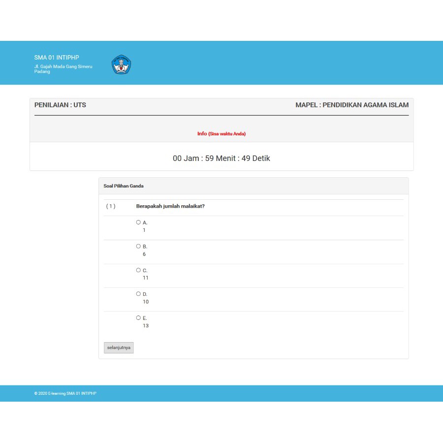 Jual E-learning Source Code Premium Aplikasi Lengkap Berbasis Php Mysql | Shopee Indonesia
