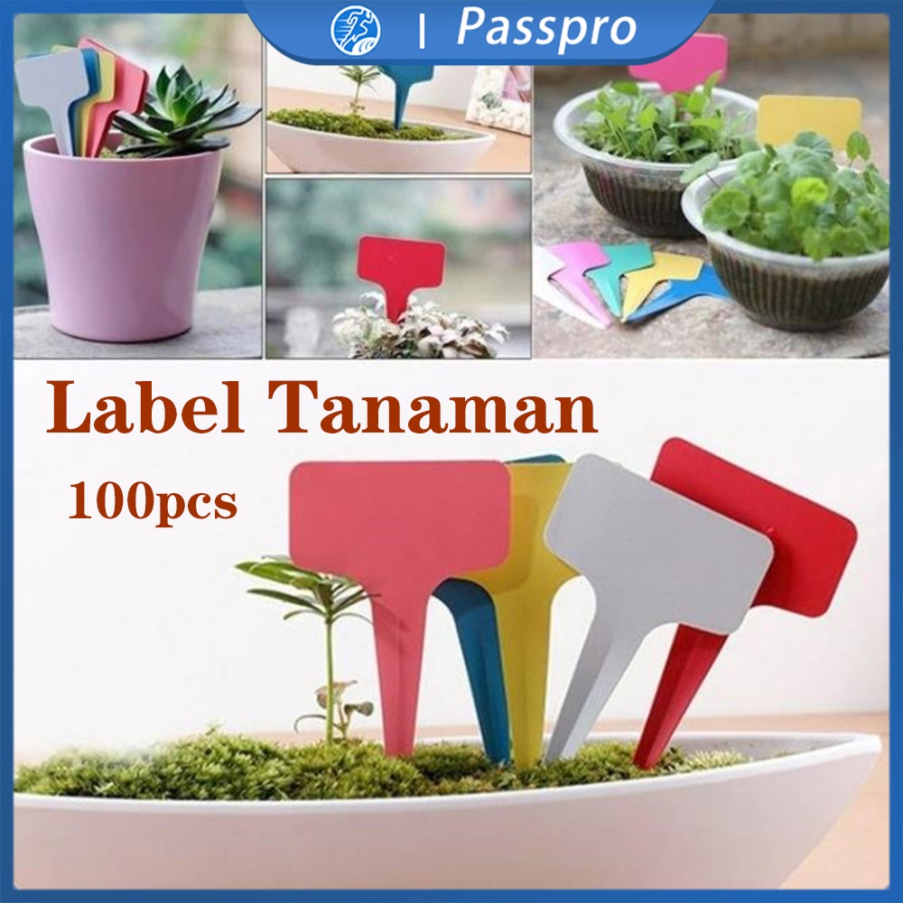Jual Label Tanaman Label Name Tanaman Bunga Kebun Plastik Penanda ...