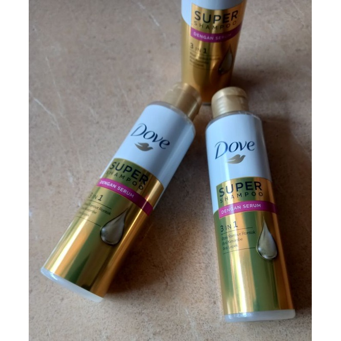 Jual Dove 3 in 1 Super Shampoo 125 ml | Shopee Indonesia