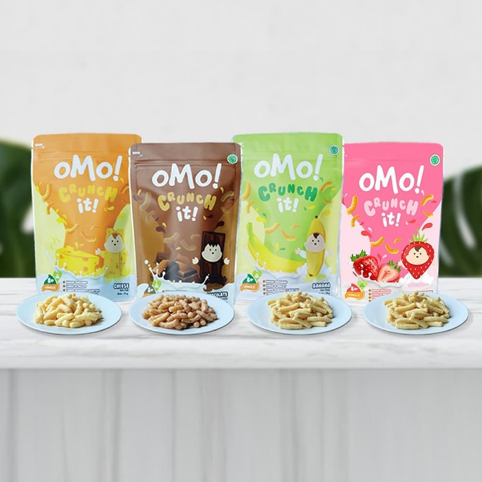 Jual oMo Healthy Snack - Crunch It 25g | Shopee Indonesia