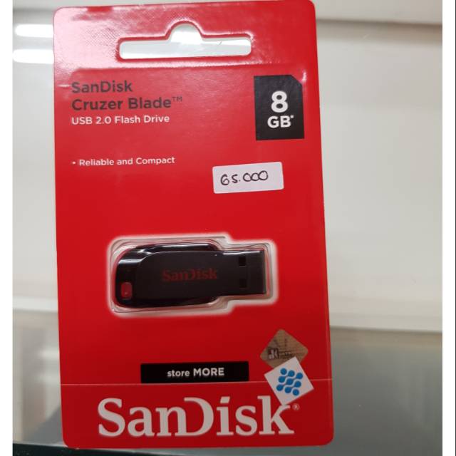 Jual Flashdisk Sandisk Cruzer Blade 8GB | Shopee Indonesia