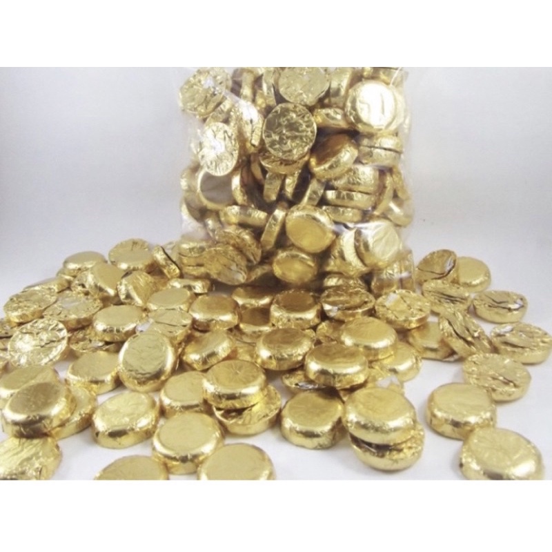 Jual GOLDEN ROUNDIES KILOAN / DELFI JAGO 1 KG / COKLAT KOIN RONDIES ...