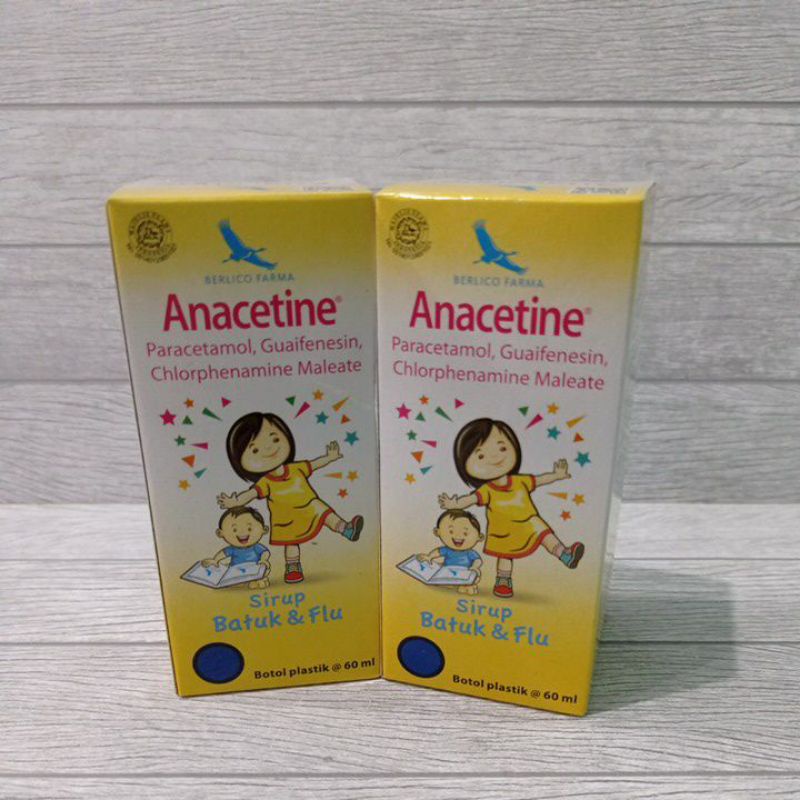 Jual Anacetin Sirup 60ml | Shopee Indonesia