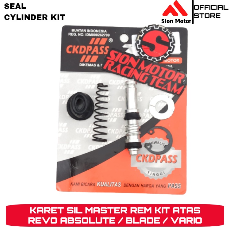 Jual Kit Master Rem Atas / Repair Kit Seal Cylinder Master Honda Revo ...