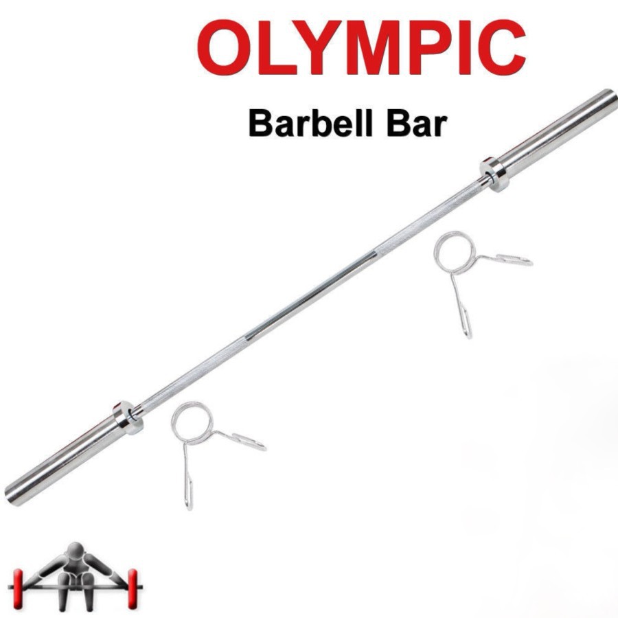 Jual Stick Barbell Olympic 218 Cm Lubang 5 Cm | Shopee Indonesia