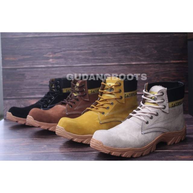 Jual Sepatu Caterpillar Diesel Safety Boots | Shopee Indonesia