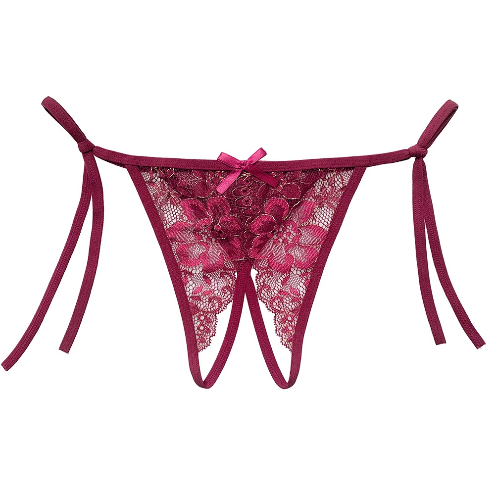 Jual Celana Dalam Wanita Transparan Sexy Lingerie Hot Open Crotch G