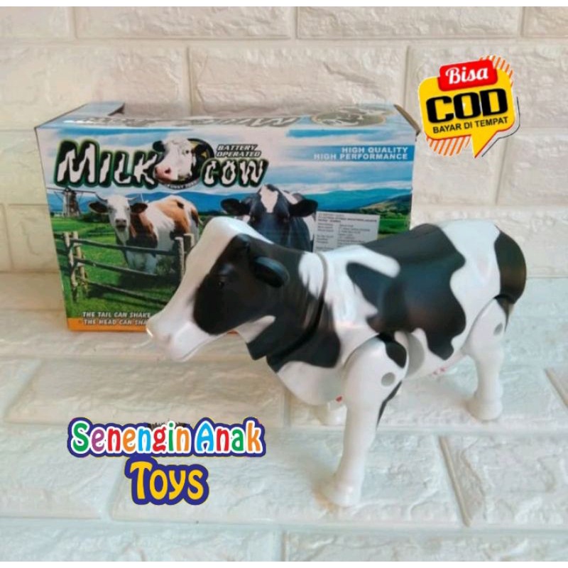 Jual Mainan Anak Boneka Robot Sapi Murah || Bisa Jalan dan Suara ...