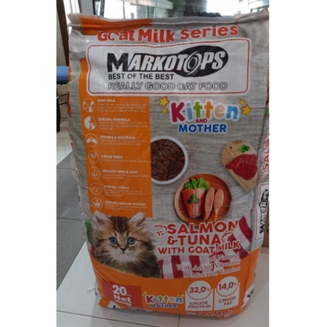 Jual Markotop Kitten & Mother Salmon Tuna 20 KG - Instant | Shopee ...