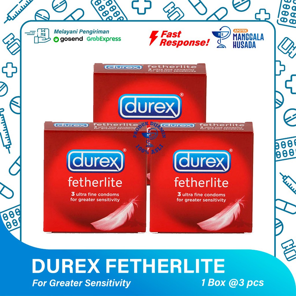 Jual DUREX FETHERLITE 1 BOX @ 3 PCS | Shopee Indonesia