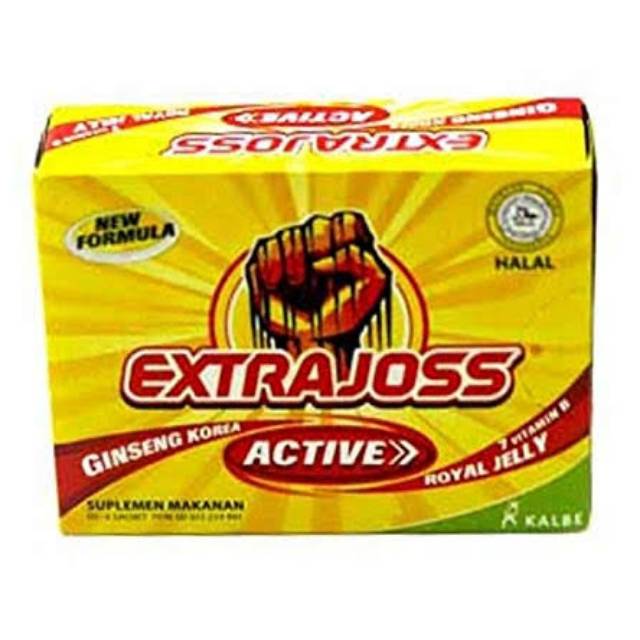 Jual Extra Joss Extrajoss Active Isi 6 Sachet | Shopee Indonesia