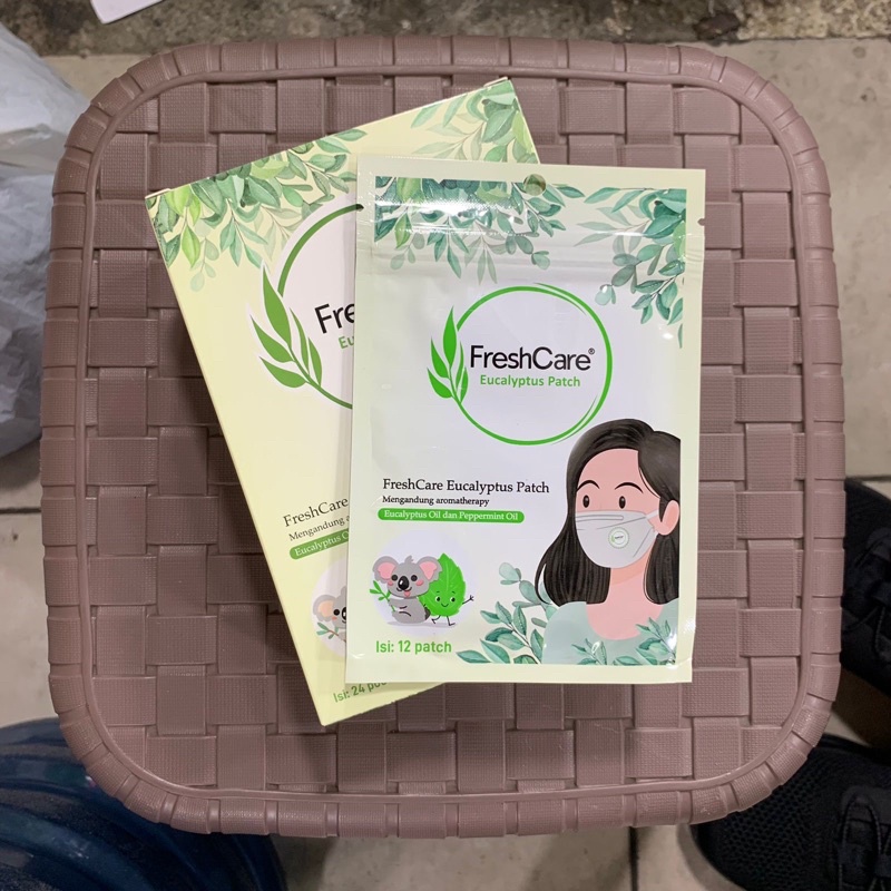 Jual Stiker Masker Freshcare isi 3 Lembar / 48 Stiker Aroma Lemon Harga ...