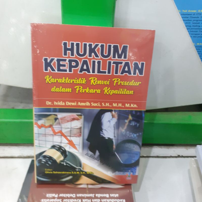 Jual BUKU HUKUM KEPAILITAN RENVOI PROSEDUR KEPAILITAN OLEH IVIDA DEWI AMRIH SUCI LAKSBANG ...
