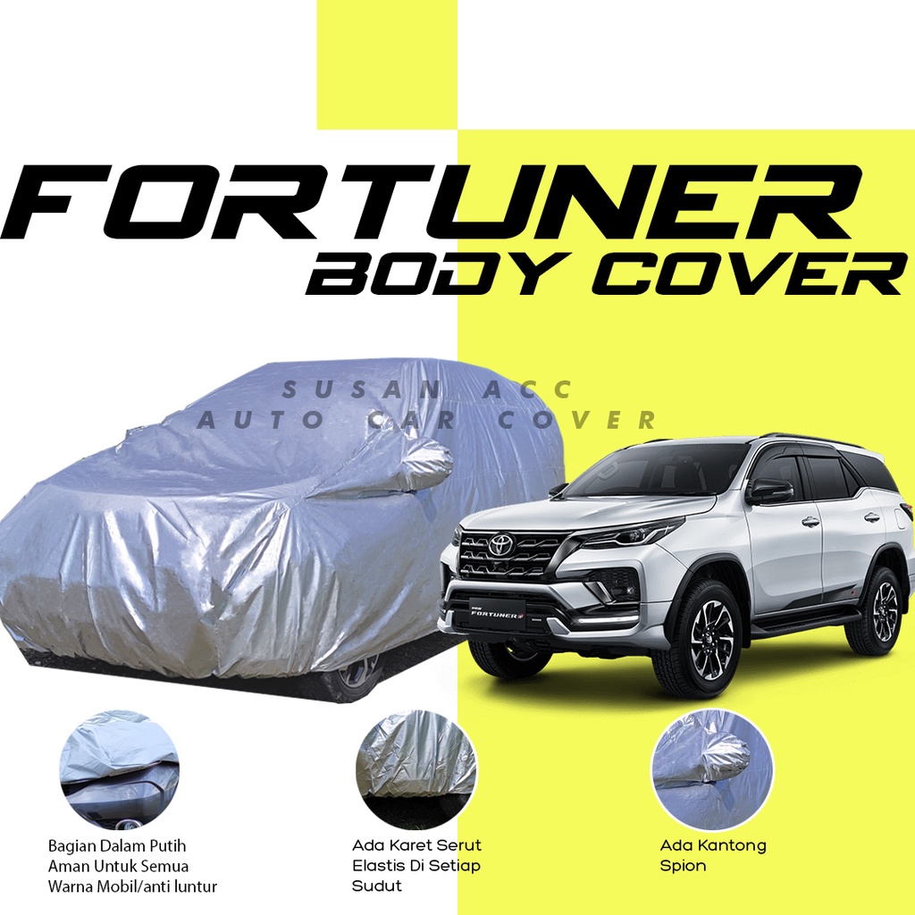 Jual Body Cover Mobil Fortuner Sarung Mobil Fortuner/Fortuner vrz ...