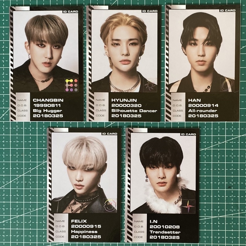Jual STRAY KIDS - ODDINARY ALBUM ID PHOTOCARD CHANGBIN HYUNJIN HAN ...