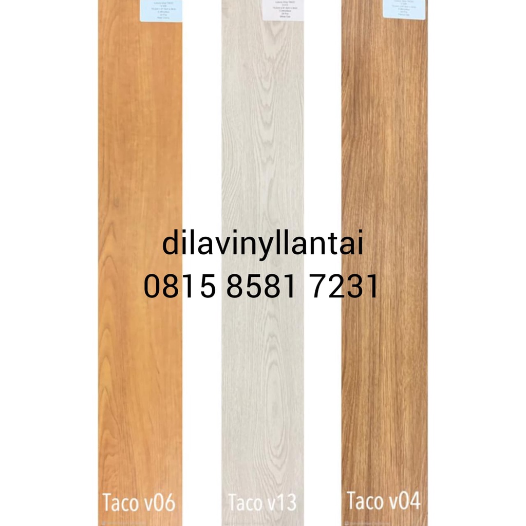Jual Lantai Vinyl Motif Kayu Taco Tebal 3mm | Shopee Indonesia