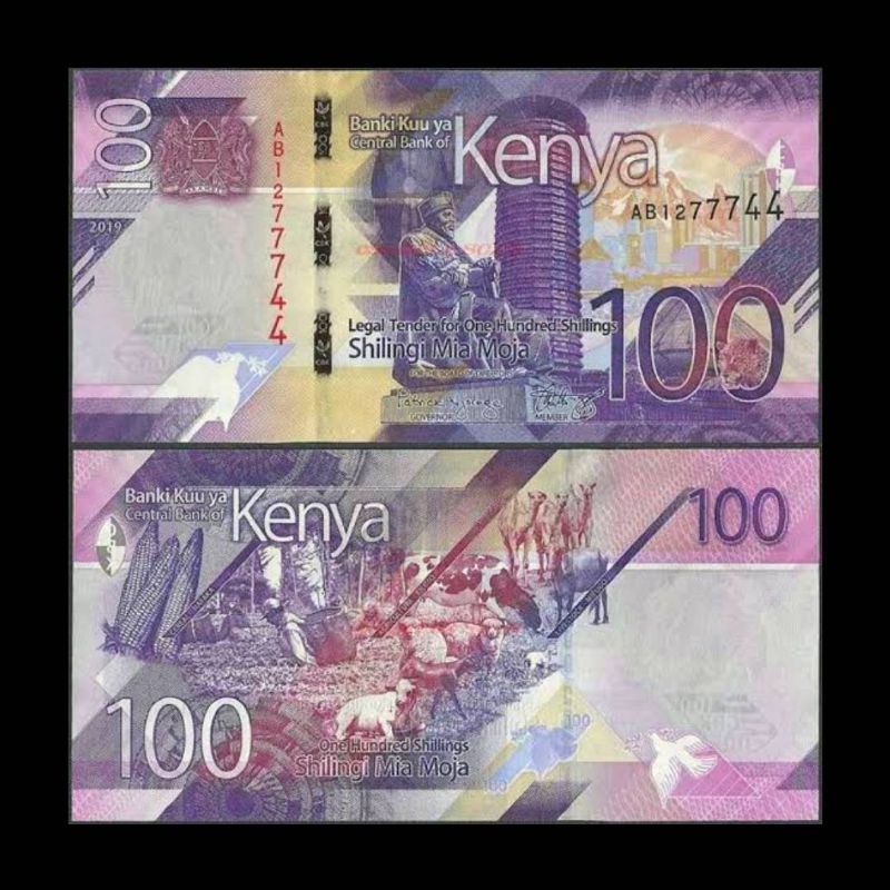 Jual KENYA 100 SHILLING 2019 UNC GRESS PRESIDENT JOMO KENYATTA | Shopee ...
