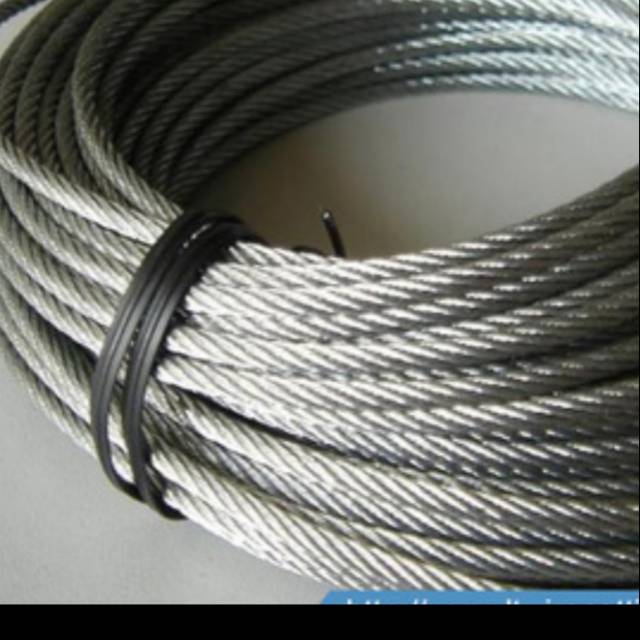 Jual Kabel Seling diameter 4 MM bahan Galvanis 6x12 | Shopee Indonesia