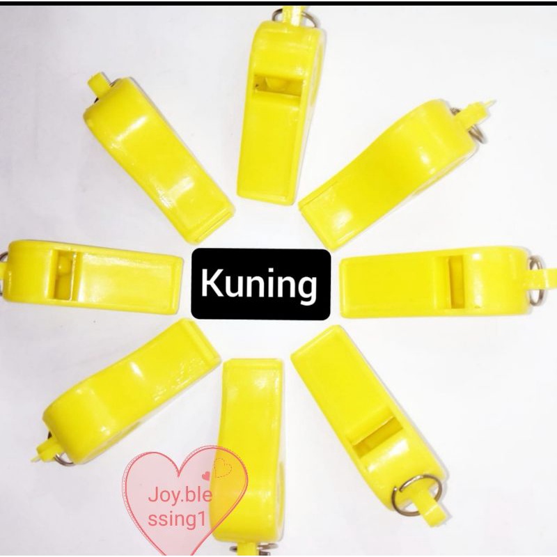 Jual (1 pak isi 6 pcs) PELUIT PRAMUKA/PELUIT WASIT/PELUIT OLAHRAGA ...