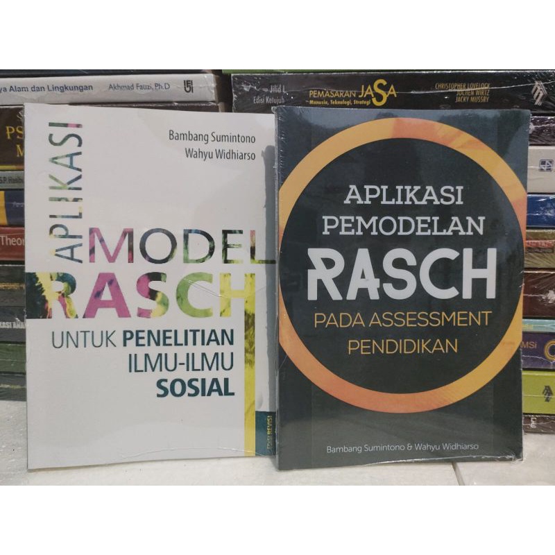 Jual 1 Paket Buku Aplikasi Model dan Pemodelan RASCH edisi Revisi Bambang Sumintono | Shopee ...