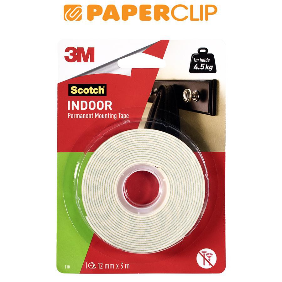 Jual TAPE DOUBLE FOAM 3M 110 12MMx3M BLI | Shopee Indonesia