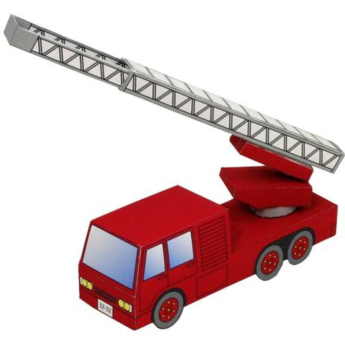 Jual DIY Papercraft Craftown Truk Pemadam | Shopee Indonesia