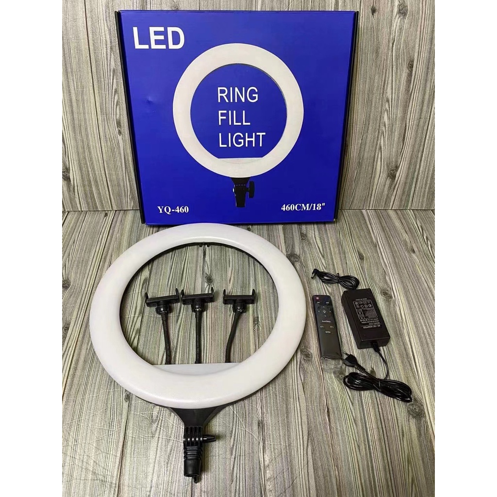 Jual Paket Ringlight 45Cm Besar Jumbo Ring Light 45 Cm + Light Stand ...