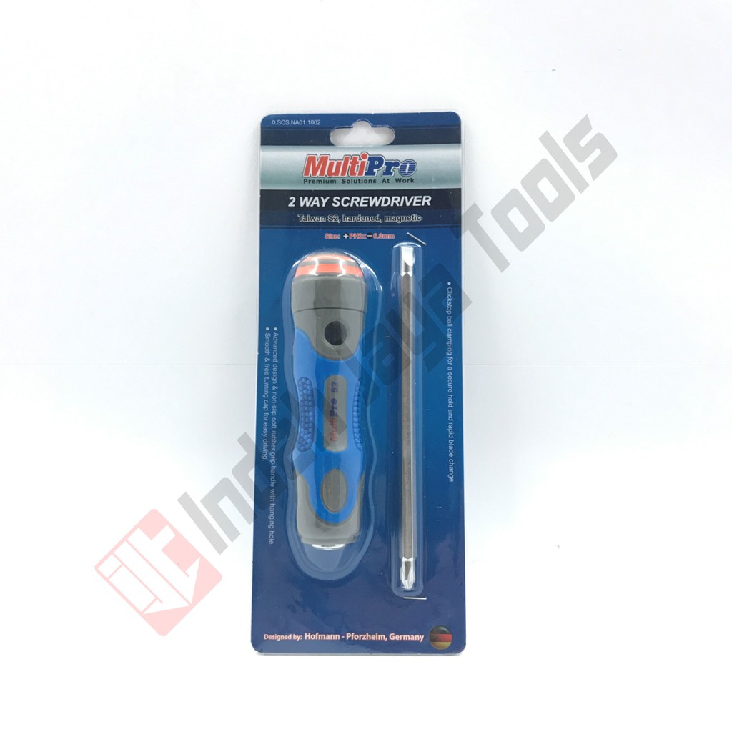 Jual MULTIPRO 2 Way Screwdriver - Obeng Bolak Balik 3 Fungsi Plus Min 3 ...