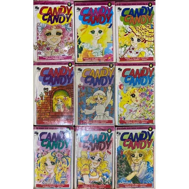 Jual Komik - CANDY CANDY (SERI LENGKAP) | Shopee Indonesia
