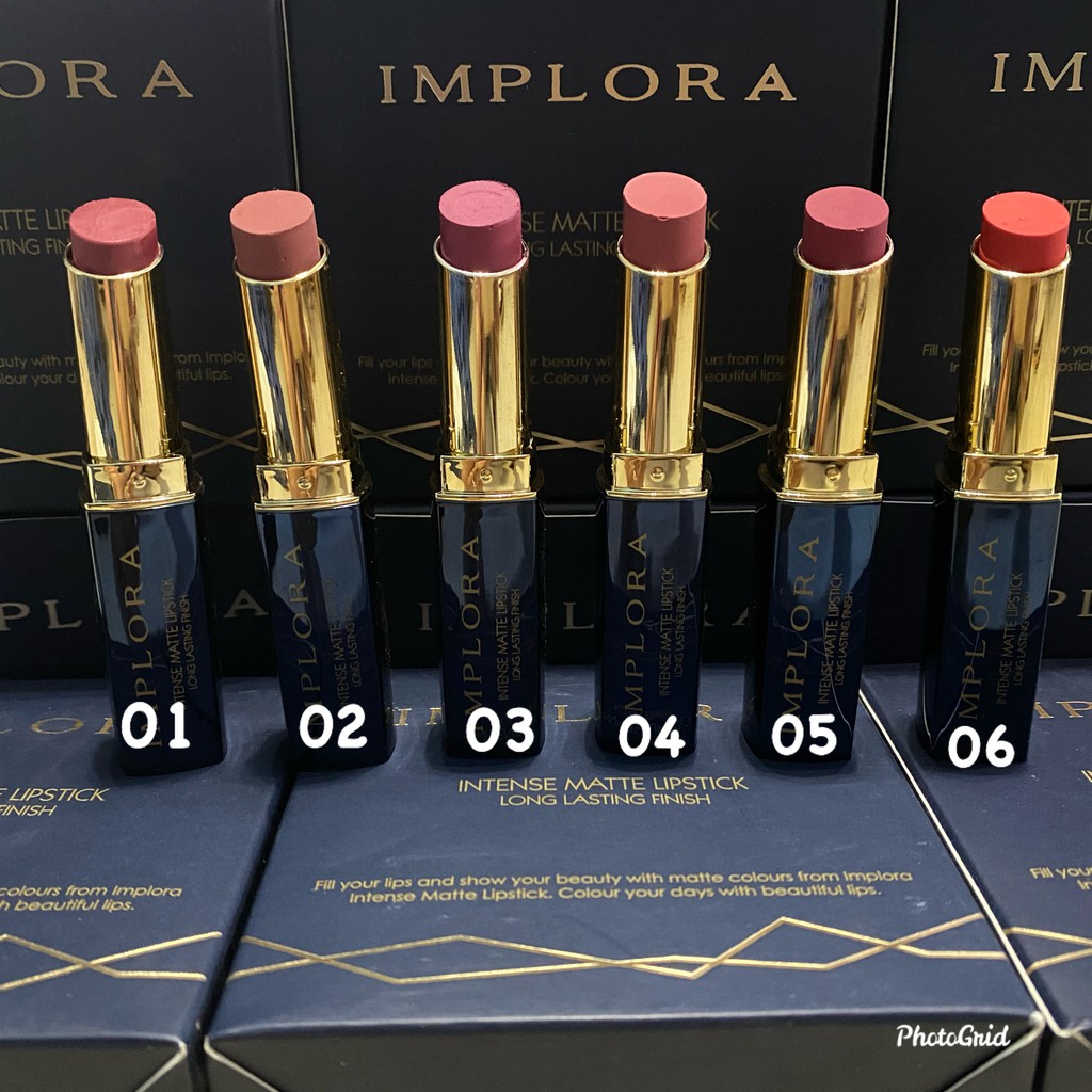Jual INTENSE IMPLORA Lipstik Original BPOM - Lipstick Cream Matte ...
