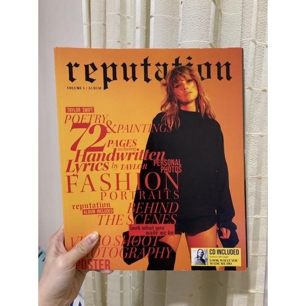 Jual Taylor Swift reputation album magazine edition | Shopee Indonesia
