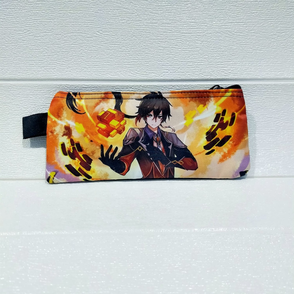 Jual pencil case / tempat pensil anime genshin impact / zonglie ...