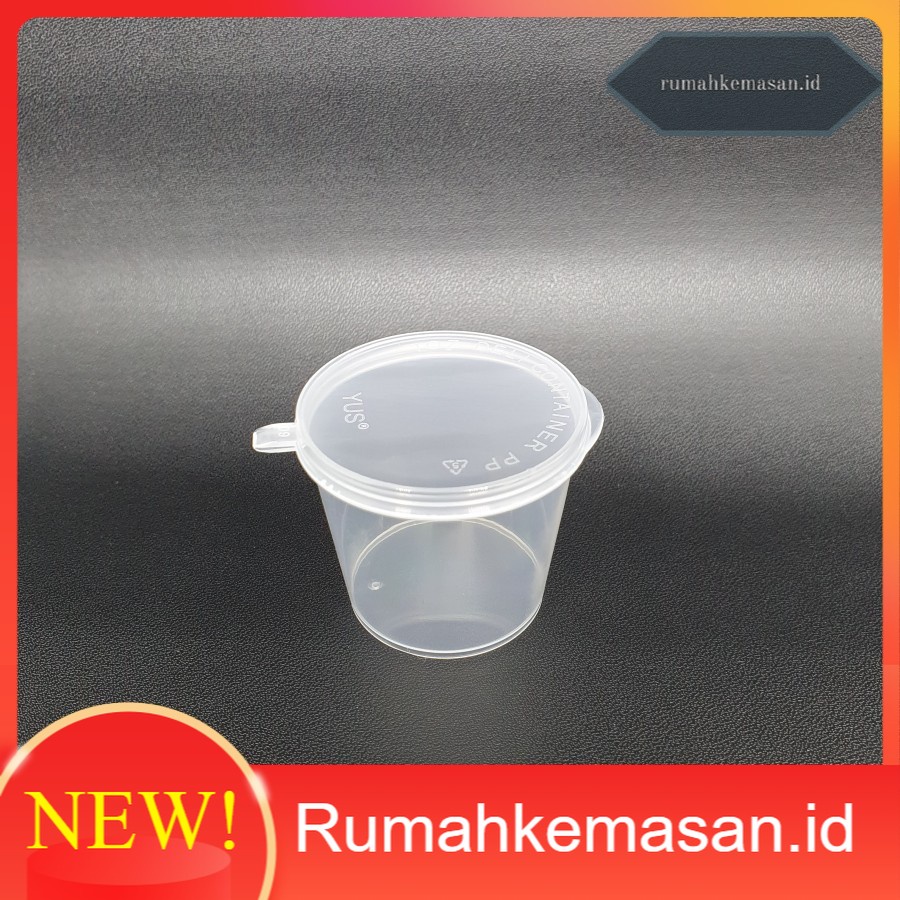 Jual [50pcs] Thinwall Cup saus plastik 25ml / Thinwall cup sauce 25 ml ...