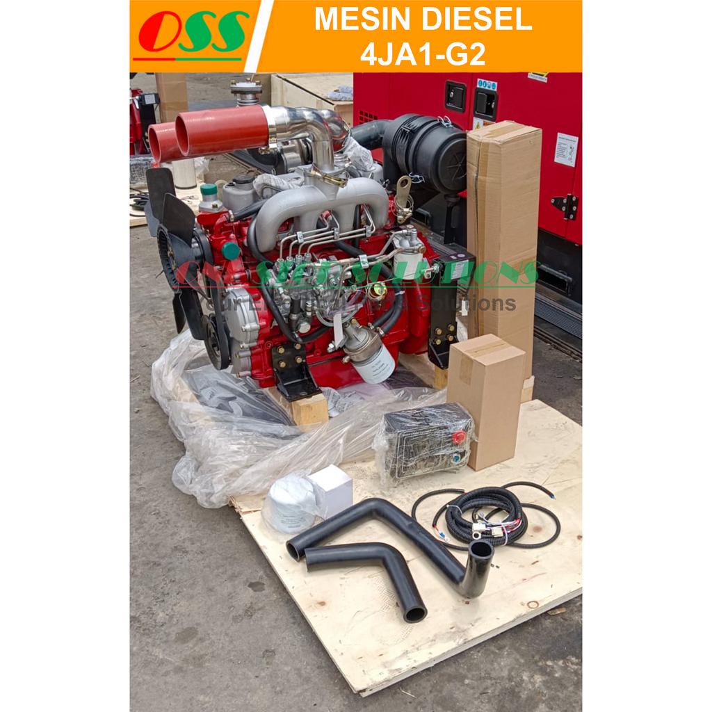Jual MESIN DIESEL POMPA ENGINE PUMP WATERPUMP FIREPUMP HYDRANT 4JA1-G2 ...