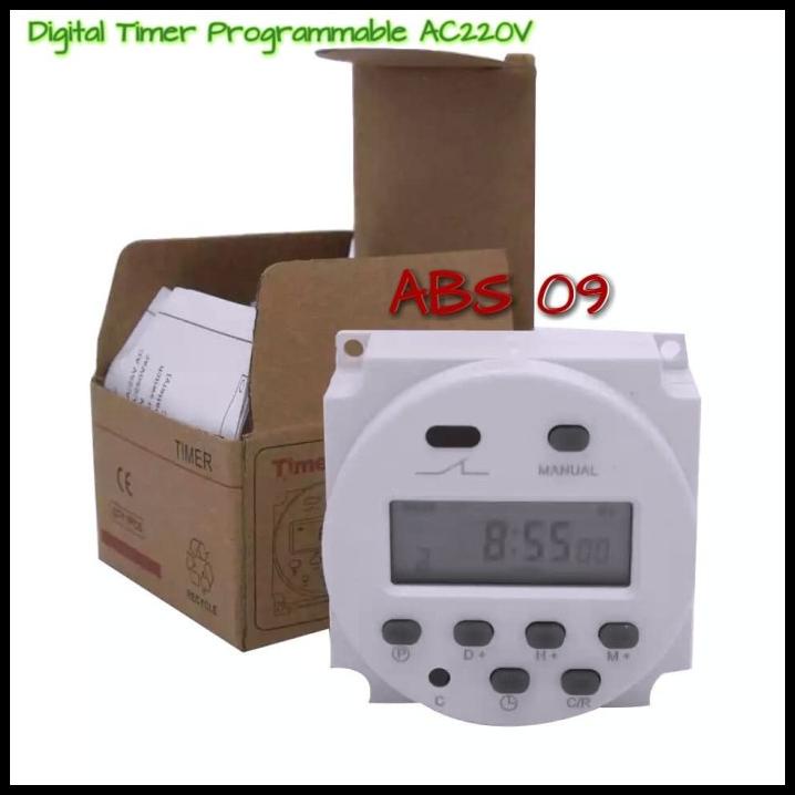 Jual Timer Digital Saklar Otomatis Alat On Off Lampu Listrik Ac220V Ac ...