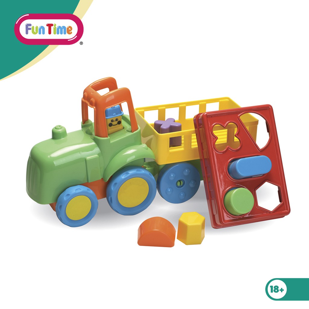 Jual Funtime Farm Tractor Set 2 | F5909 | Shopee Indonesia
