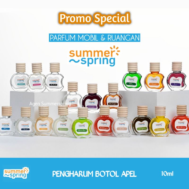 Jual Summer Spring Botol Apel Pengharum Parfum Pewangi Ruangan Mobil ...