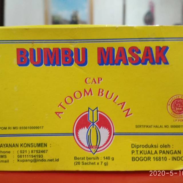 Jual ATOM BULAN (BUMBU MASAK)/1 pack | Shopee Indonesia